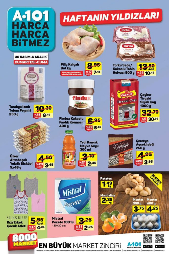 A101 30 Kasım 2019 Aktüel Ürünler Kataloğu | Aktüel Ürünler