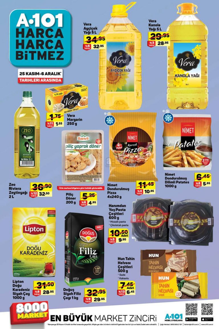 A101 30 Kasım 2019 Aktüel Ürünler Kataloğu | Aktüel Ürünler
