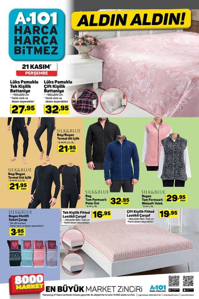 A101 21 Kasım 2019 Aktüel Ürünler Kataloğu | Aktüel Ürünler